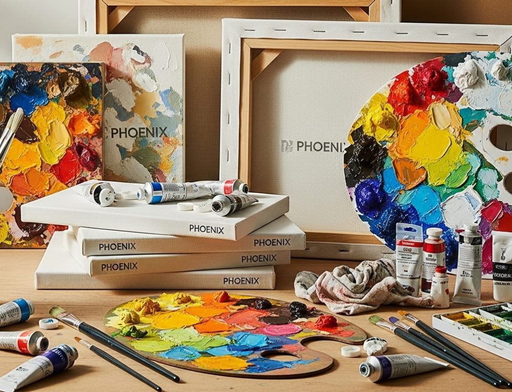 Black Artist Canvas: Dark Materials for Dramatic Wholesale - Phoenix ...